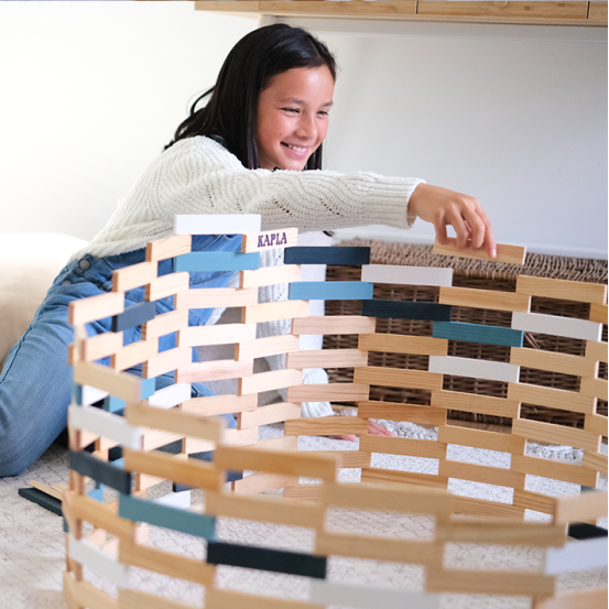 KAPLA Winter Box : a refreshing combination of cool colours