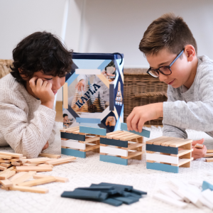 KAPLA Winter Box : a refreshing combination of cool colours