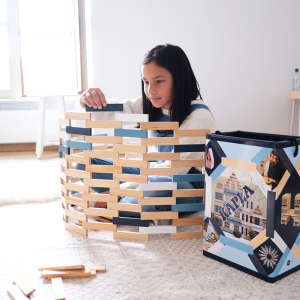 KAPLA Winter Box : a refreshing combination of cool colours