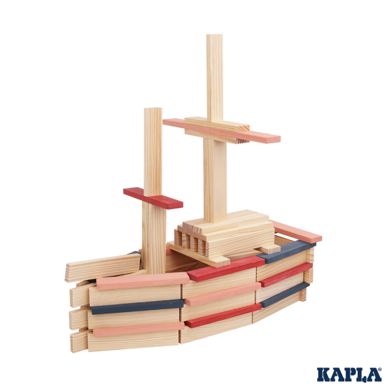 Barils 120 planchettes KAPLA - Les petits barils hauts en couleur