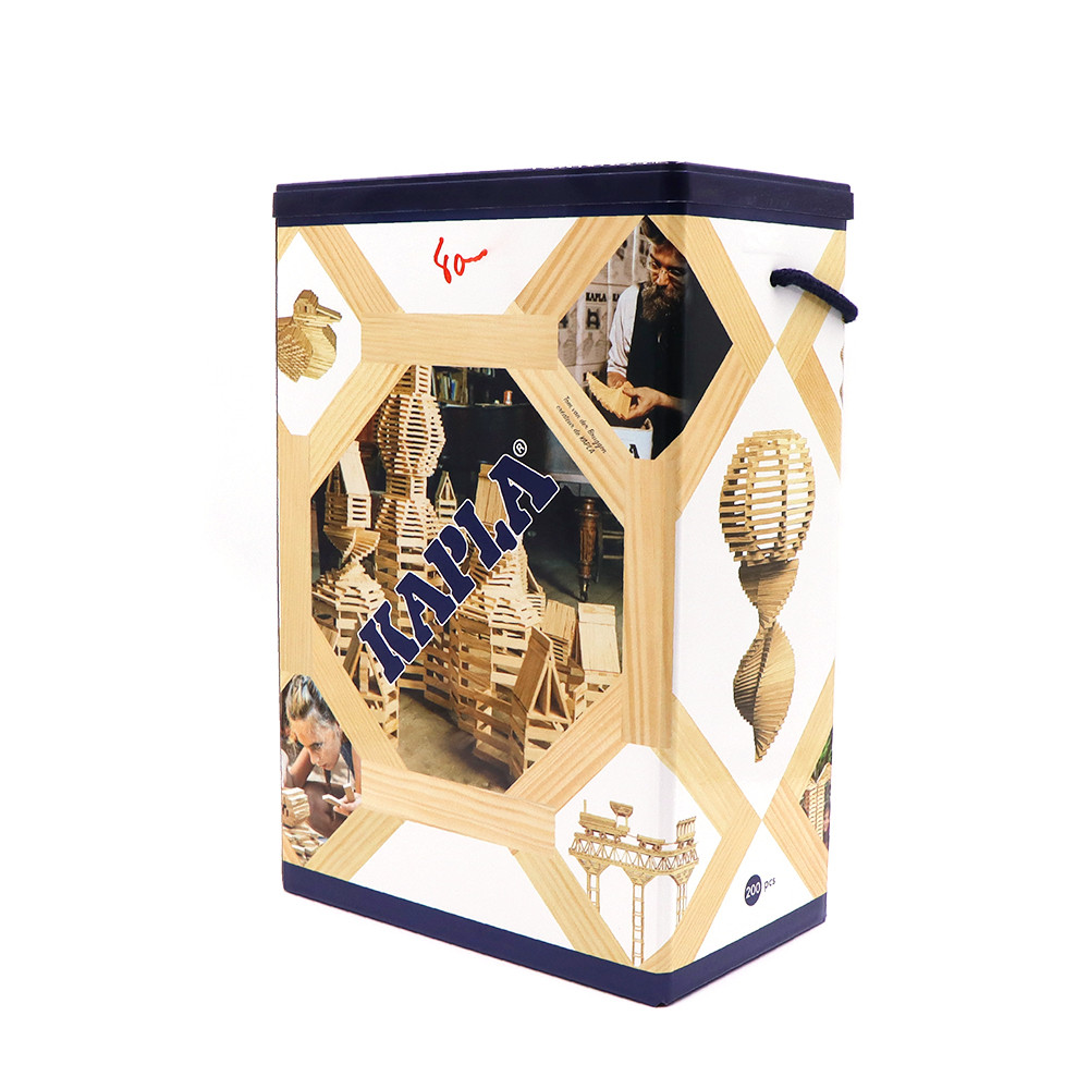 The KAPLA® Box: 200 planks, natural Landes pine